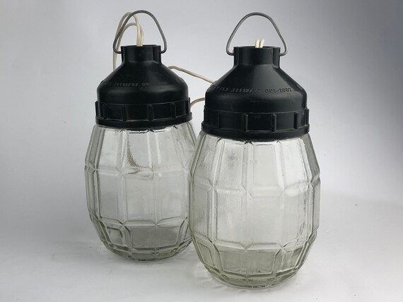Pair of Soviet Hanging Street Lamps. Pendant Lamp. Outside - Etsy