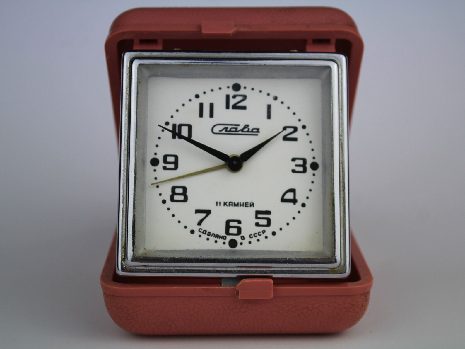 Working Soviet Alarm Clock. Desk Clock USSR. Vintage Clock | Etsy