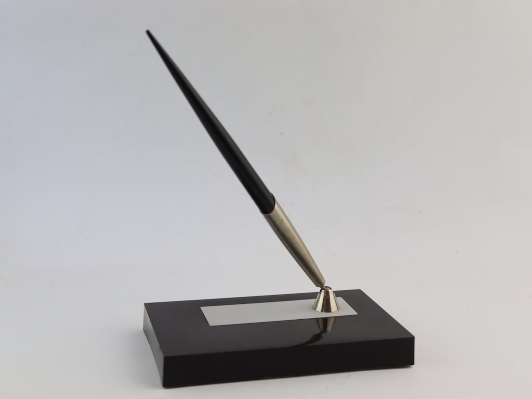 Rare Soviet Bakelite Fountain Pen With Stand. Vintage Space. USSR ...