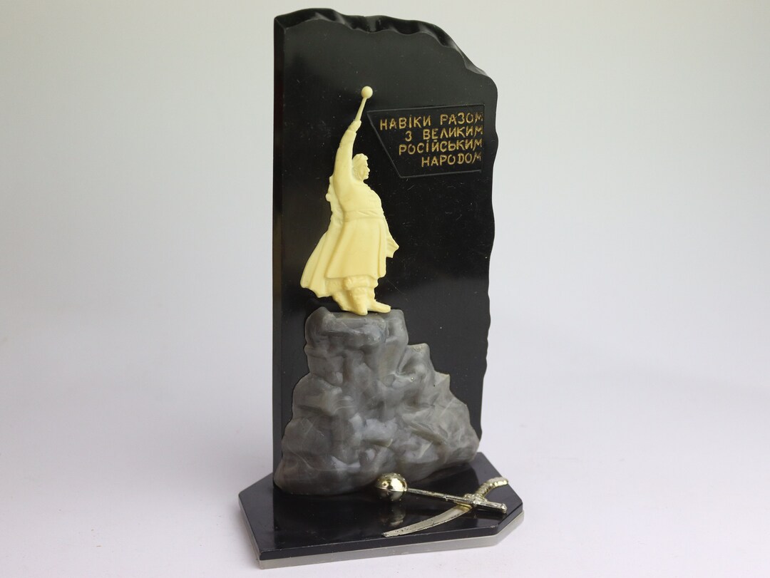 Rare Soviet Desk Souvenir Forever Together With Great Russian People ...