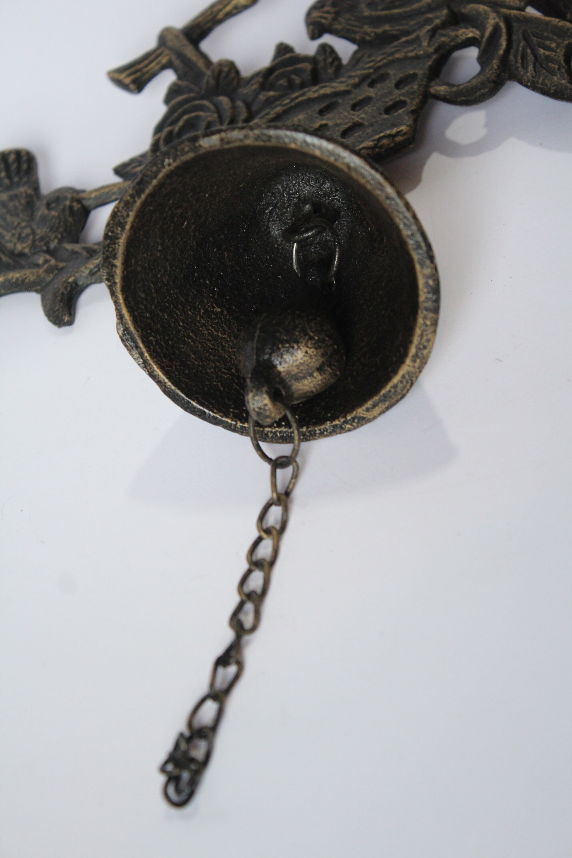 Vintage Hourse Door Bell Bird. Welcome. Bell Bird.home Decor. Antique ...