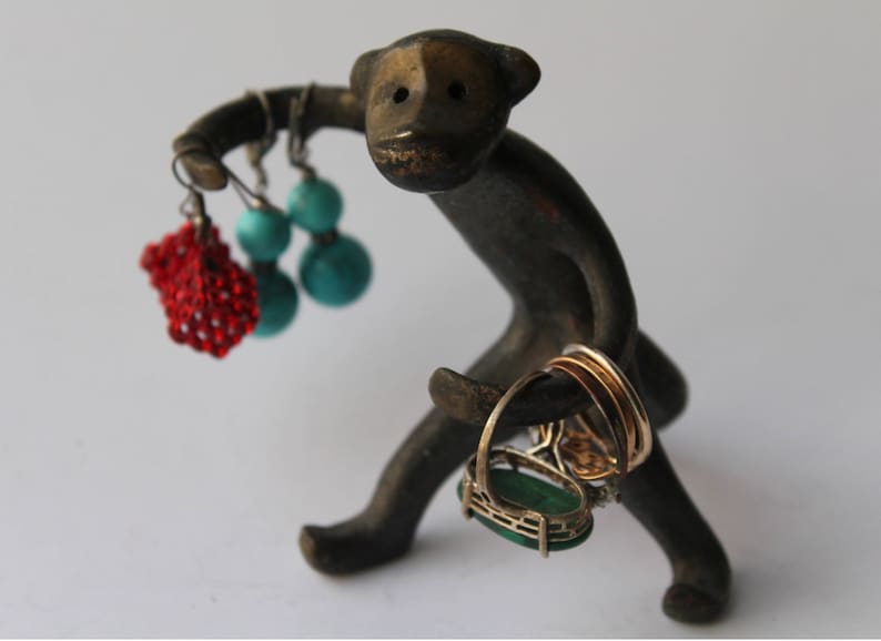 Soviet Brass Monkey NIMOR. Figurine Monkey. Vintage Statuette - Etsy