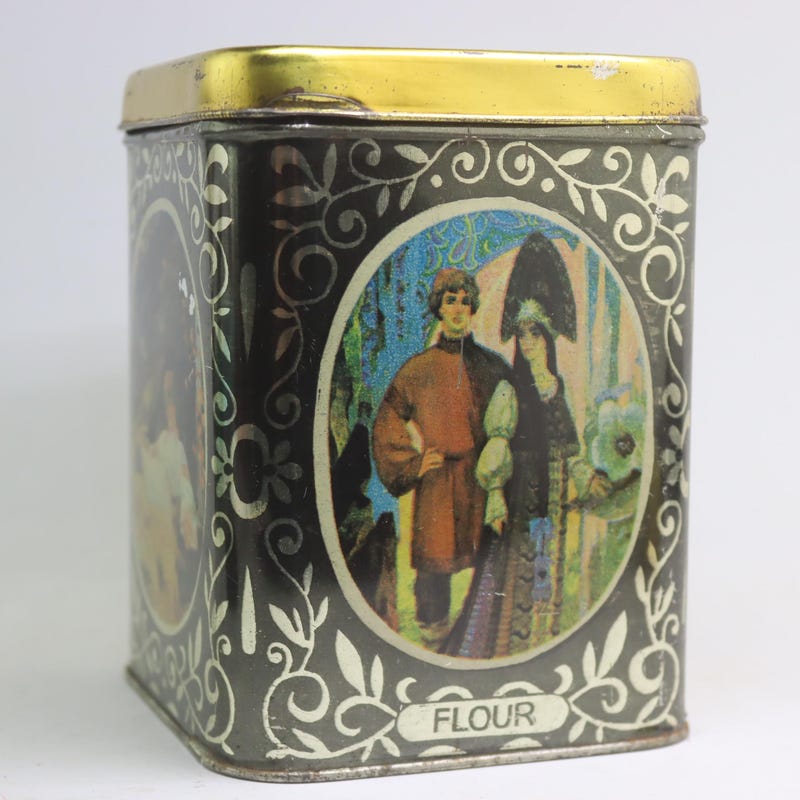 Russian Tin Box - Etsy