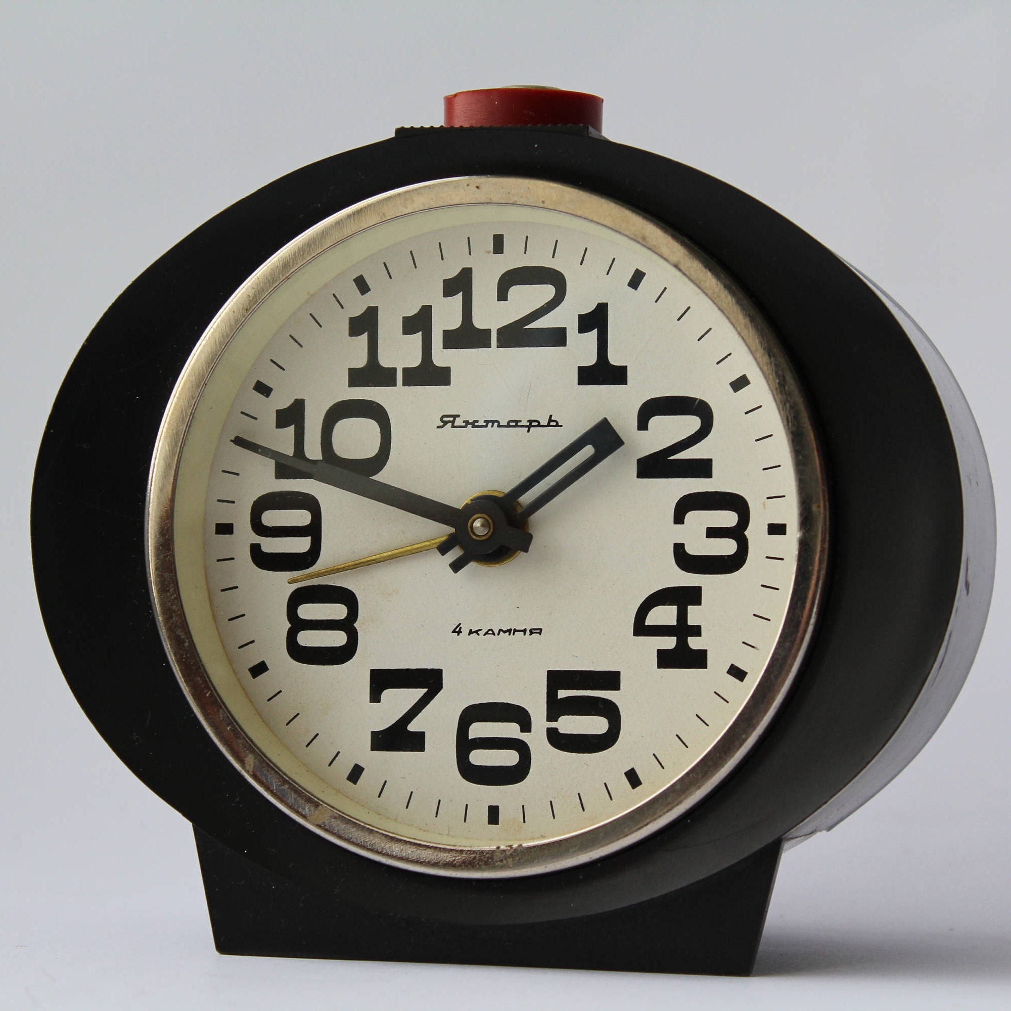Soviet Alarm Clock. Vintage Alarm Clock USSR. Jantar. Soviet Clock,gift ...