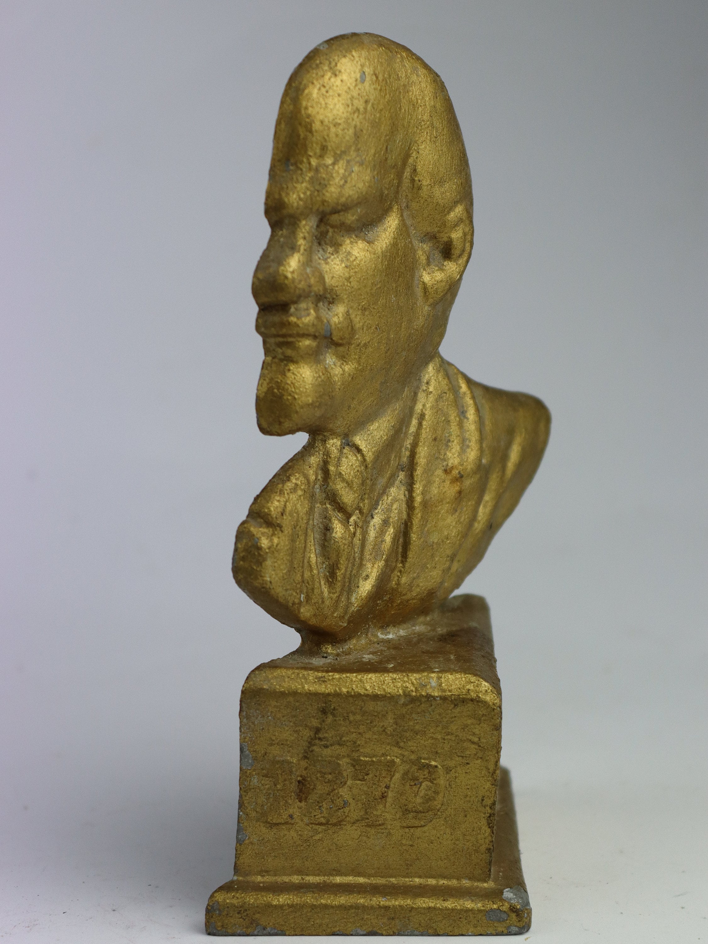 1970 Bust of Lenin. Profile of Lenin. Vintage Souvenir. - Etsy
