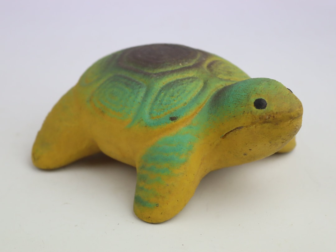 6 Cm Soviet Rubber Turtle, Soviet Toy, Vintage Toy, Sunny Tortoise ...