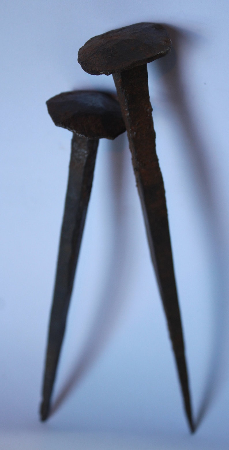 Two Vintage Ship Nails Soviet Nail Nails Rusty Nail | Etsy