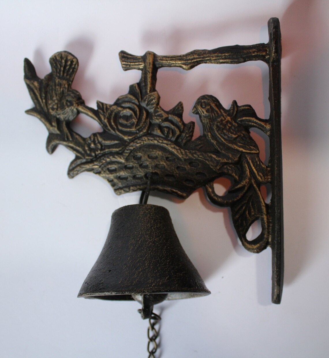 Vintage Hourse Door Bell Bird. Welcome. Bell Bird.home Decor. Antique ...