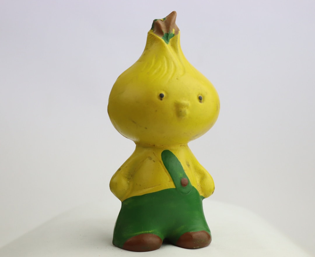 12 Cm Rare Soviet Rubber Doll Chipollino, Old Toy, Soviet Vintage Toy ...