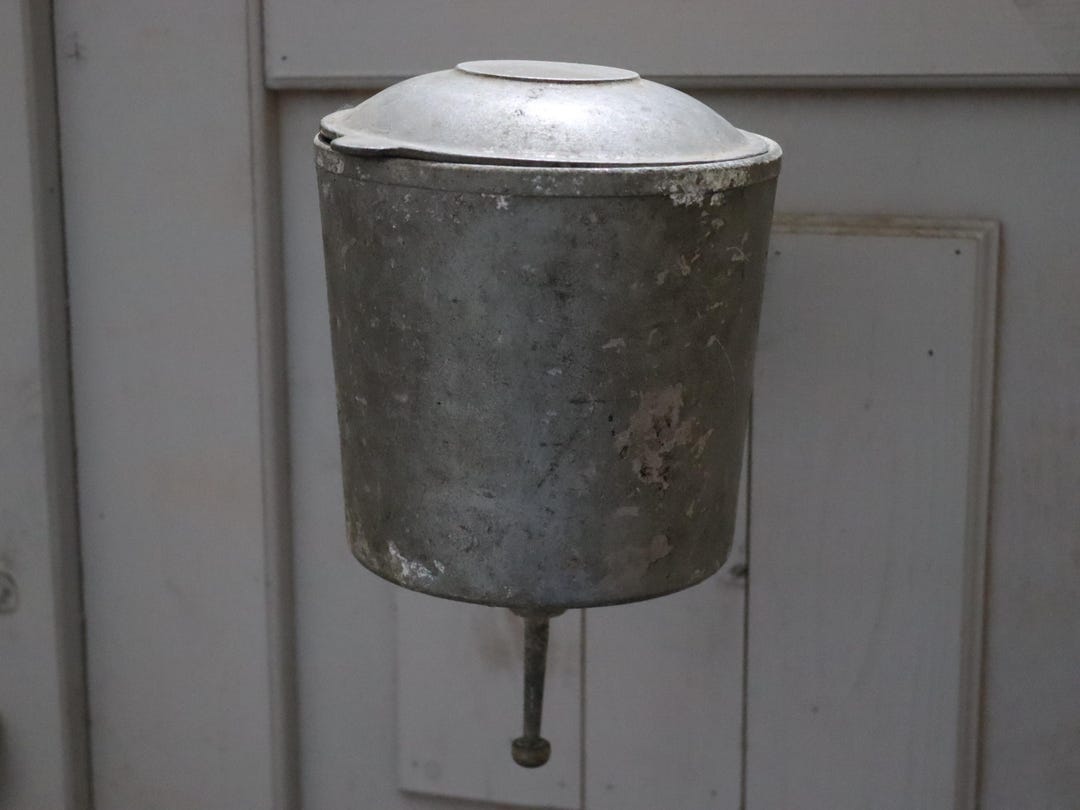 Soviet Wall Sink, Vintage Water Dispenser, Outdoor Aluminum Washbasin ...