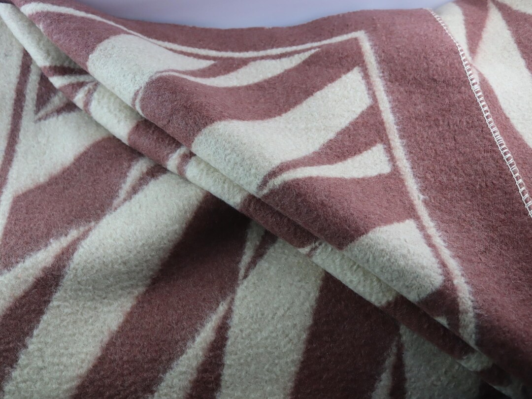 215x150 Cm Incredibly Gentle and Heavy Vintage Wool Blanket, Ussr ...