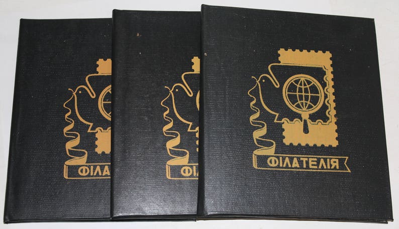 Soviet Postage Stamp Collecting Album,vintage Stamp Book, Small Stamp ...
