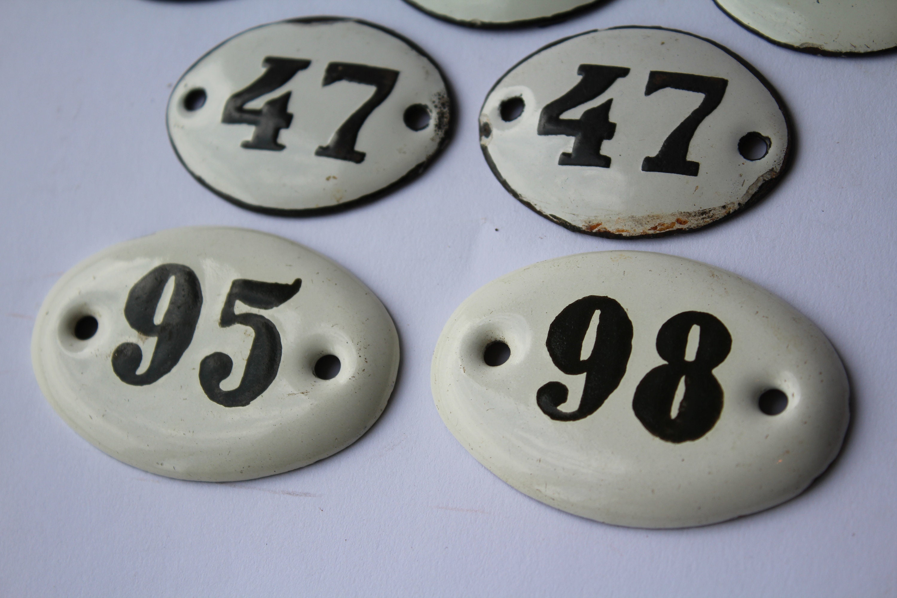 Soviet Enamel Apartment Sign, House Number Sign, Nameplate. Vintage ...