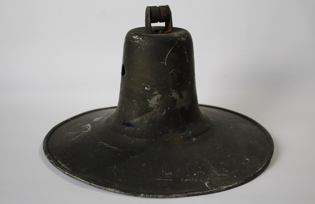 Soviet Metal Lamp Cap Vintage Lamp Hood Big Metal Lamp - Etsy