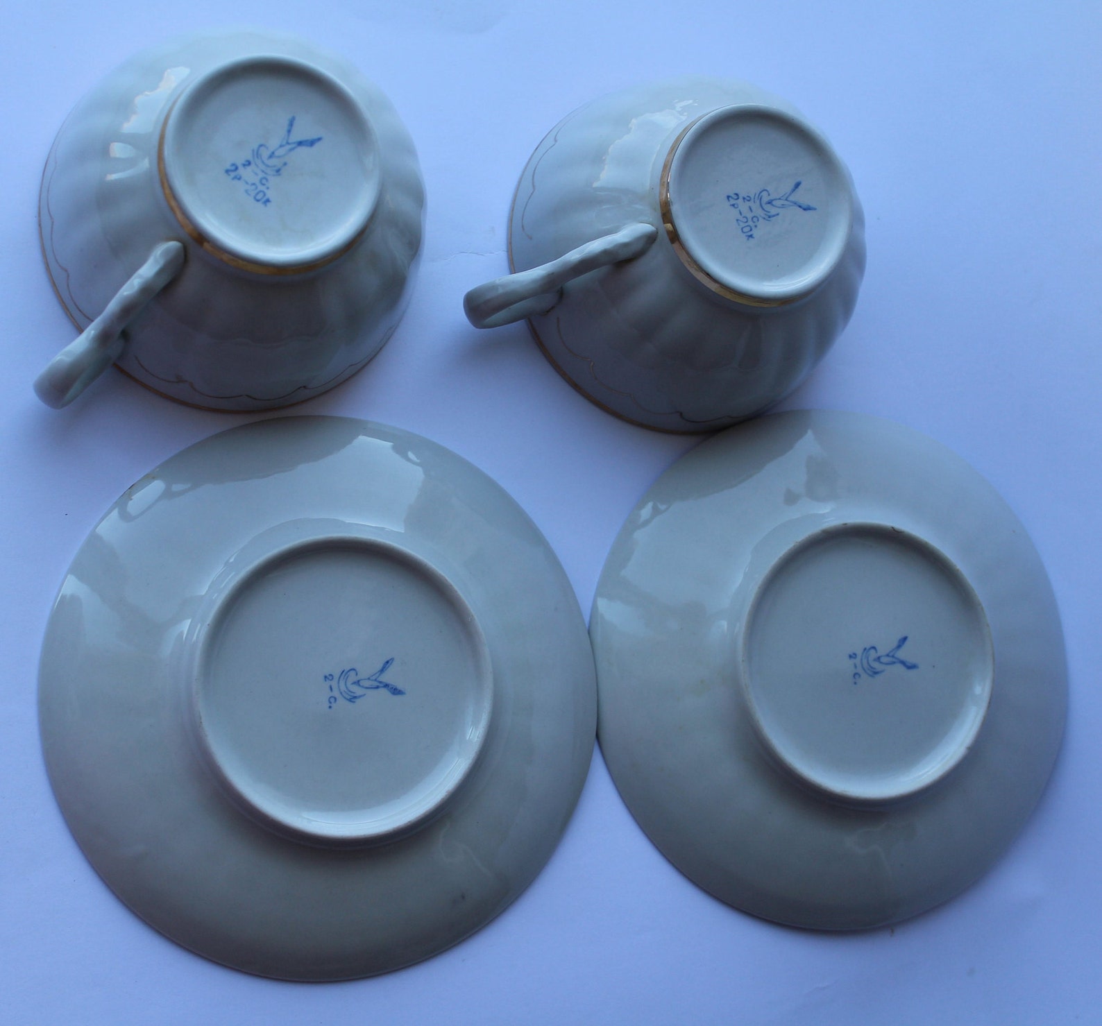 Set of 2 Big Soviet Tea Mugs Vintage Cup Vintage Mug Soviet - Etsy