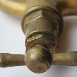 Soviet Brass Faucet Old Vintage Tap USSR Brass Soviet - Etsy