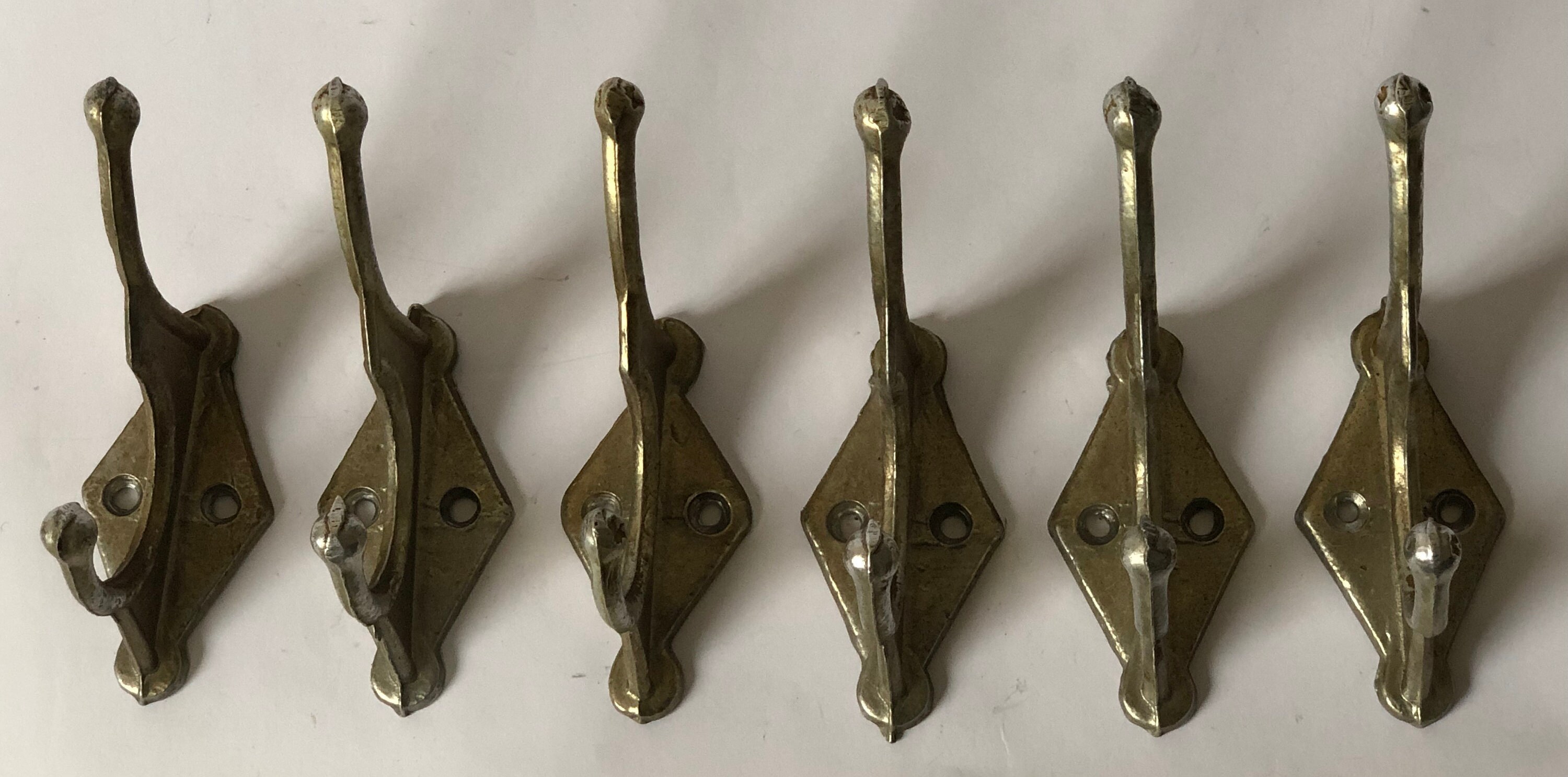 Set of 6 Soviet Wall Hooks. Soviet Coat Hook. Metal Wall Hook. | Etsy