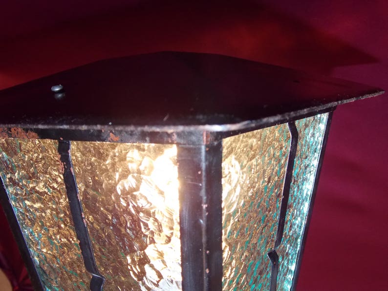 Soviet Street Lantern 1985. Pendant Lamp. Hanging Lamp. Soviet Hanging ...