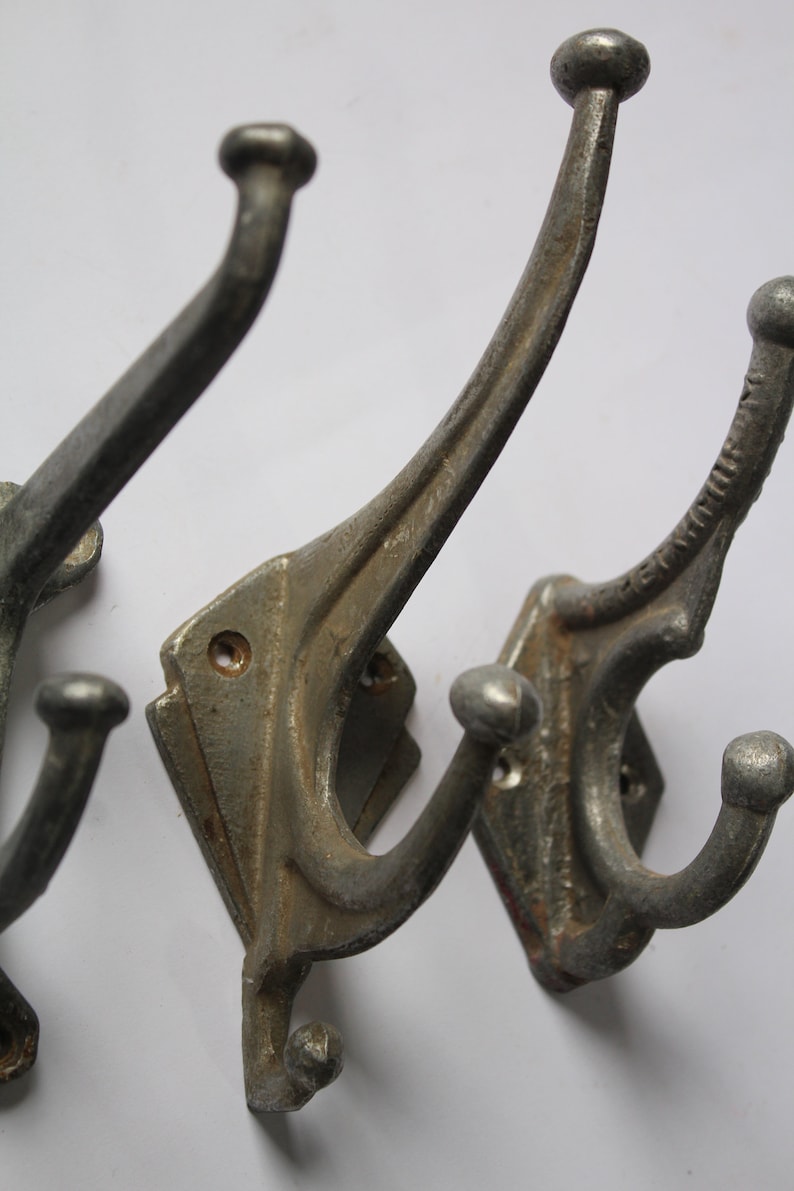 Set of 5 Soviet Wall Hooks. Very Old Hook. Soviet Coat Hook. - Etsy