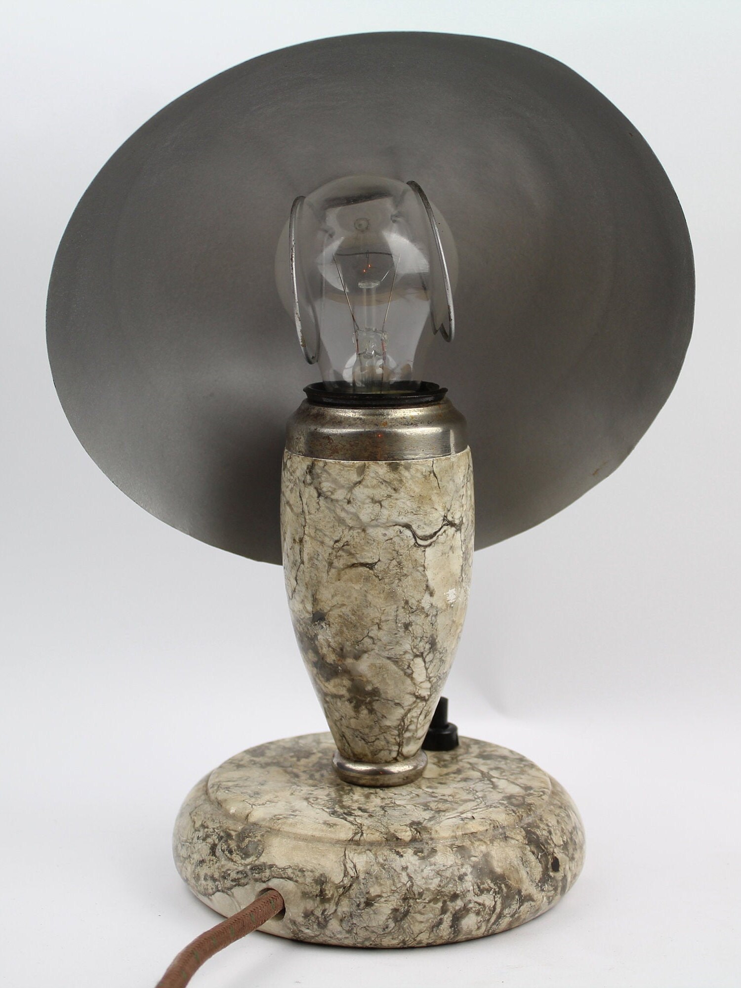 Soviet Desk Lamp With Marble Table Lamp Vintage Desk Lamp | Etsy