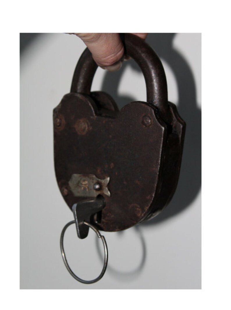 Big Vintage Soviet Padlock. Padlock With Key. USSR Working - Etsy