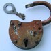 Vintage Soviet Padlock. Padlock With Key. USSR Working Padlock. Iron ...