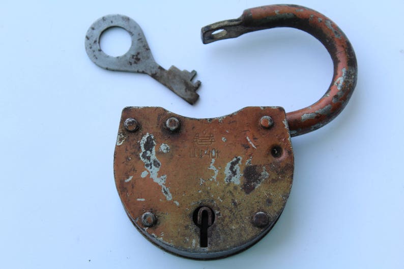 Vintage Soviet Padlock. Padlock With Key. USSR Working - Etsy