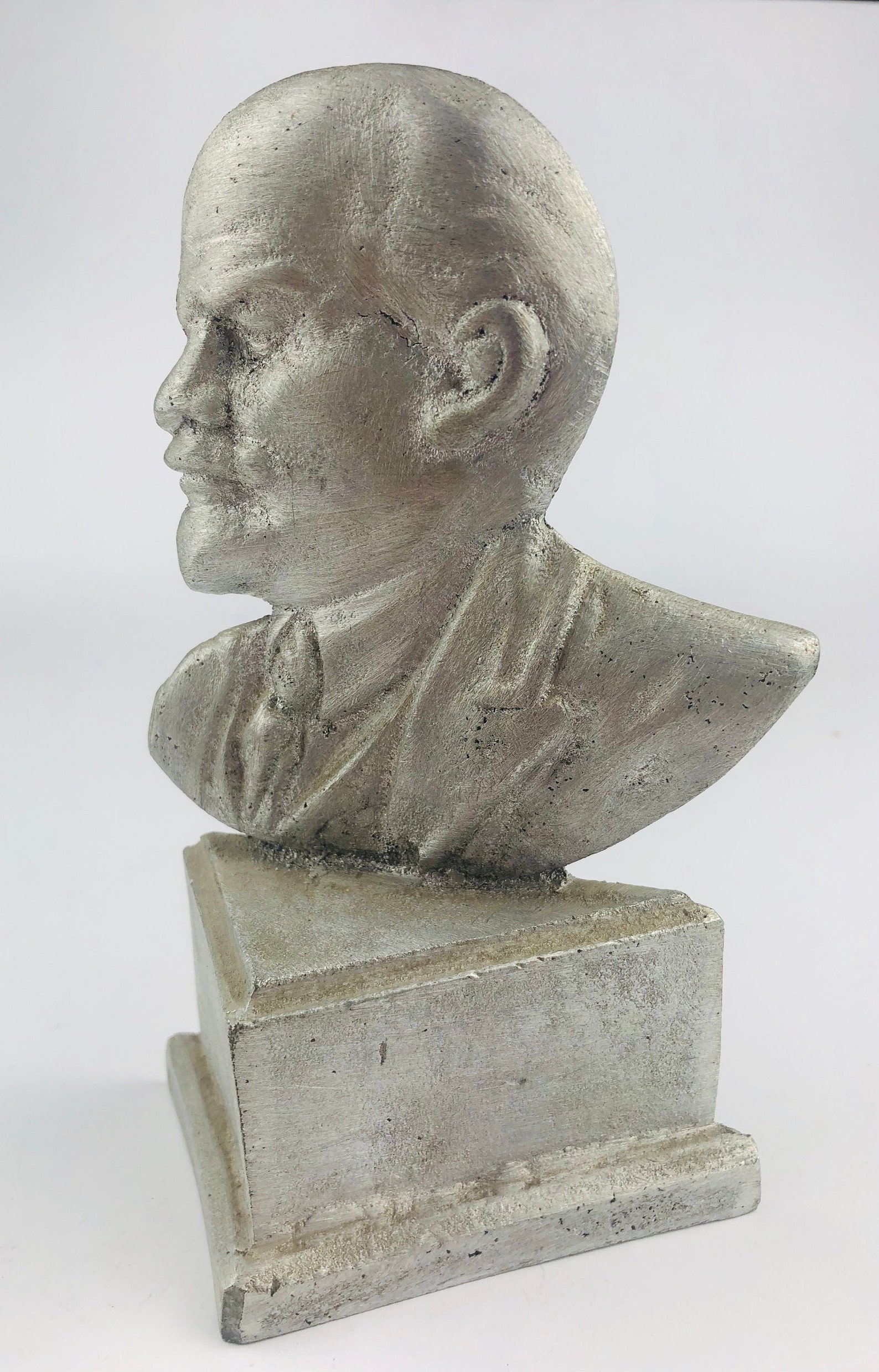 Bust of Lenin. Vintage Desk Souvenir. Memorabilia Soviet Era. Vintage ...