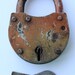 Vintage Soviet Padlock. Padlock With Key. USSR Working Padlock. Iron ...