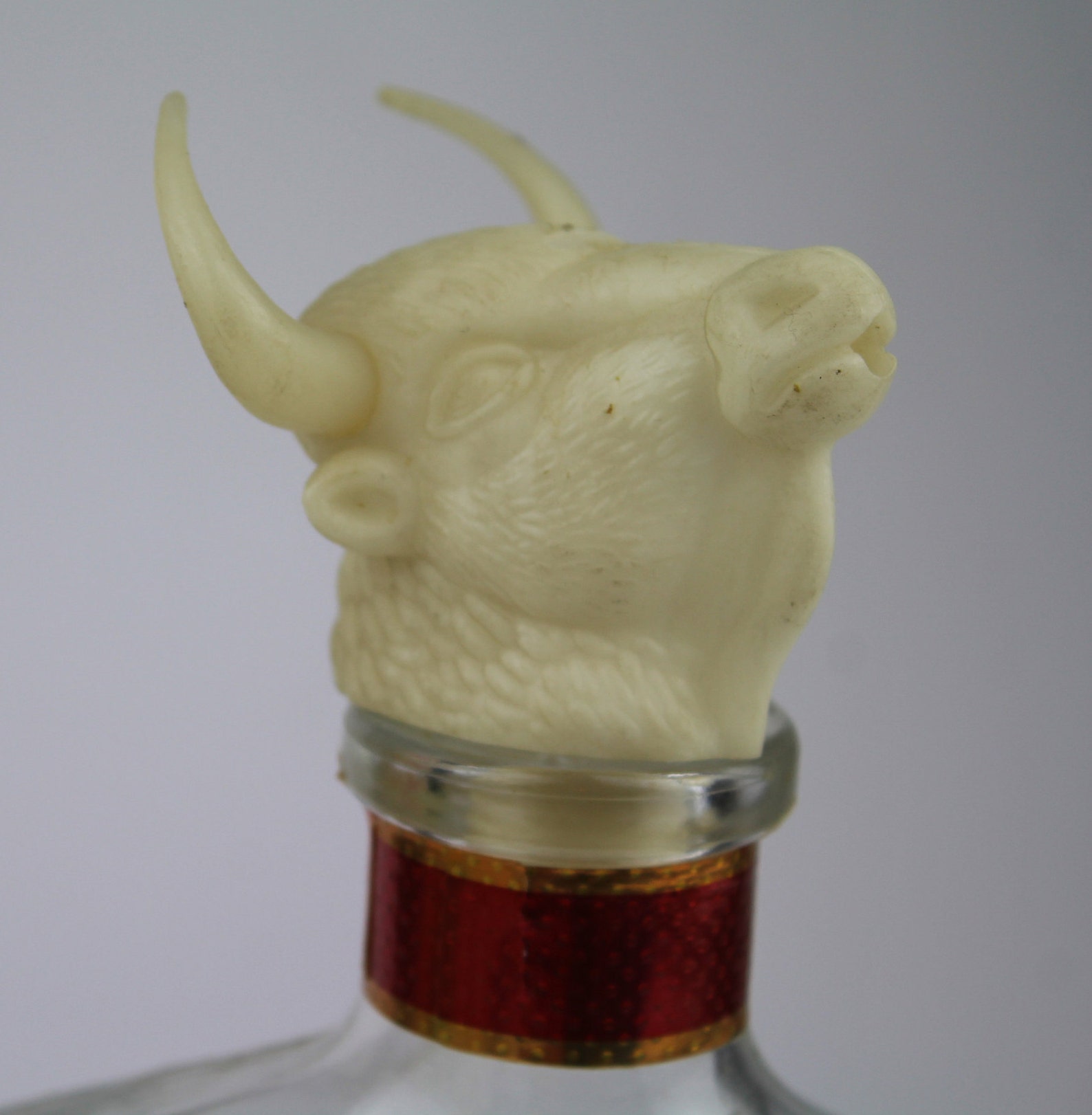 Soviet Bottle Stopper Cork Buffalo Bull Vintage Plastic | Etsy