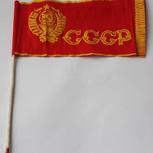 Soviet Flag USSR , Soviet Toothpick Flag , Vintage Toothpick Flag ...
