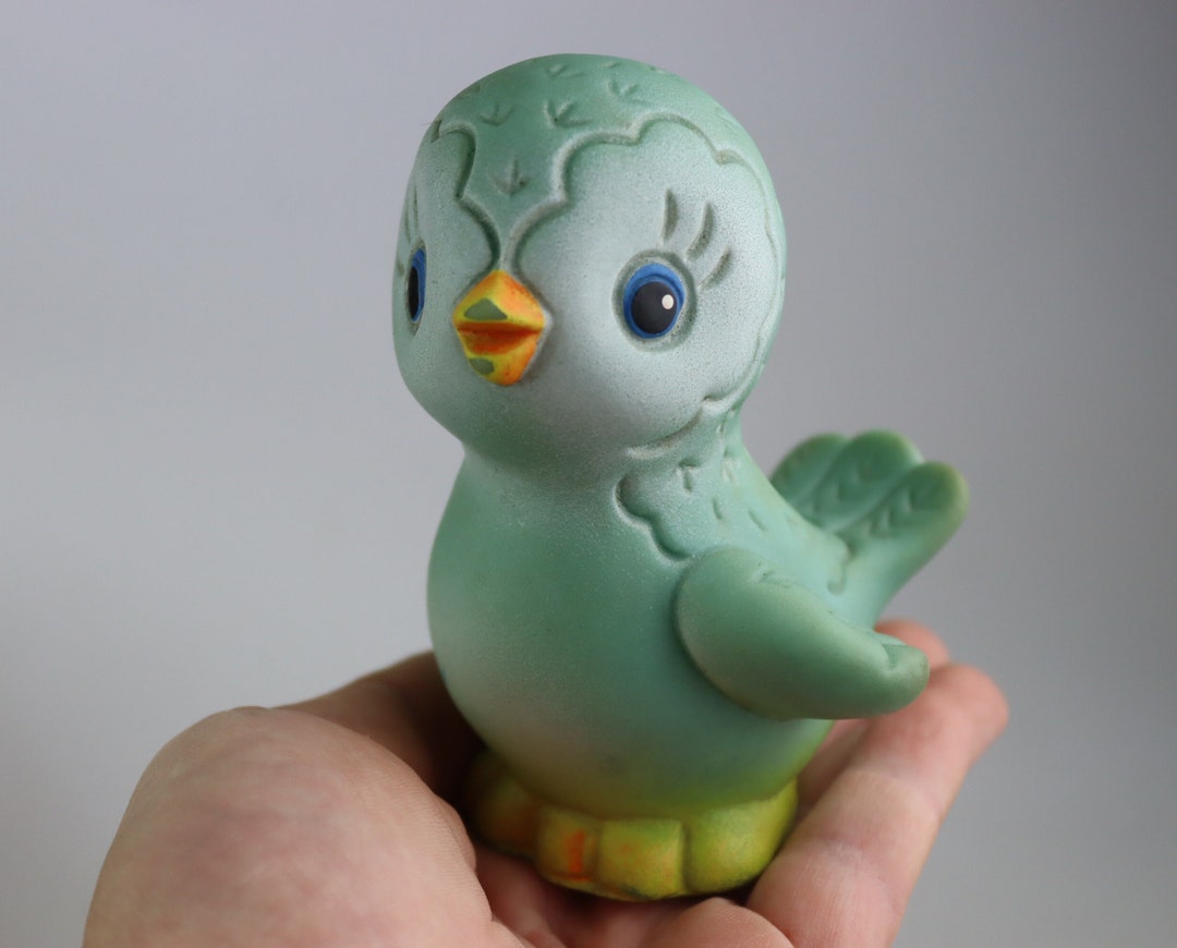 11 Cm Soviet Rubber Funny Toy Baby Sparrow. Chick Toy. Duck. Soviet ...