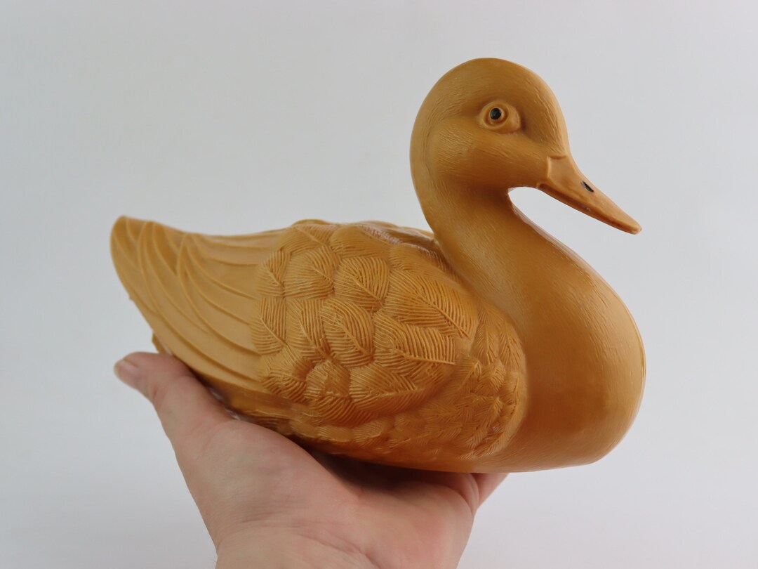 14 Cm Very Rare Large Soviet Celluloid Duck Toy, Vintage Duckling Toy ...
