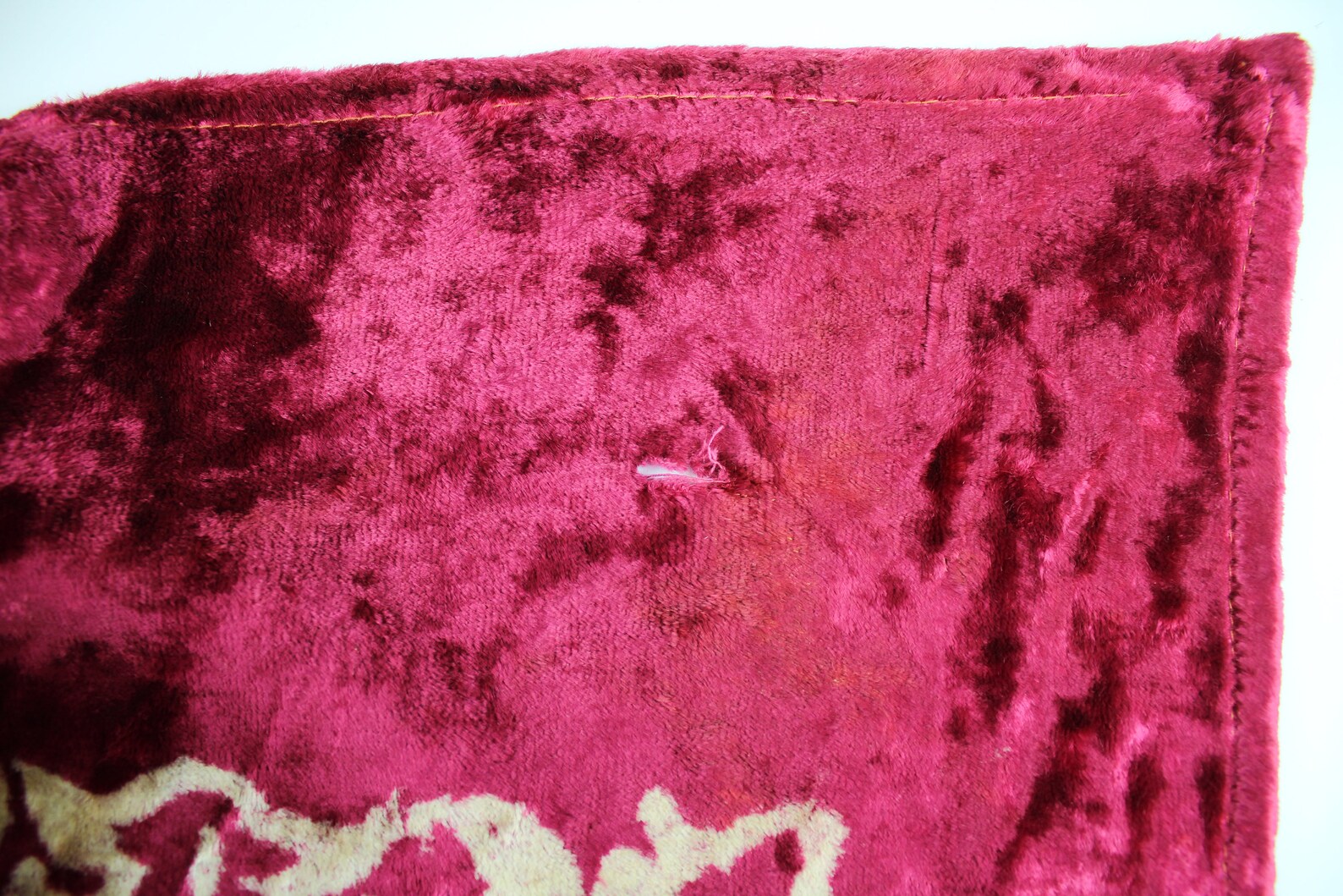 Soviet Plush Carpet Deer Roe Deer Vintage Tablecloth Rustic - Etsy