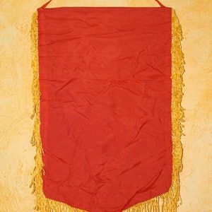 Vintage Soviet Flag Banner. Lenin Pennant . Banner USSR. Sport. Soviet ...