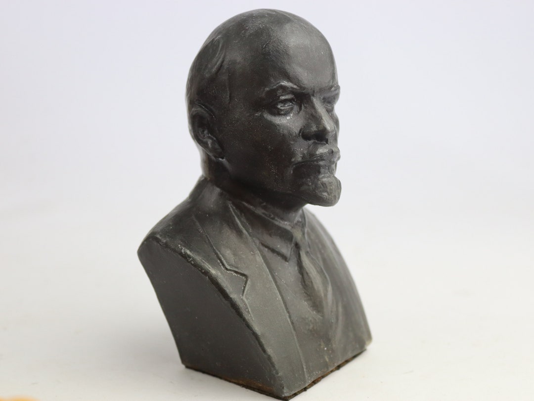 Bust of Lenin. Vintage Desk Souvenir. Memorabilia Soviet Era. Vintage ...