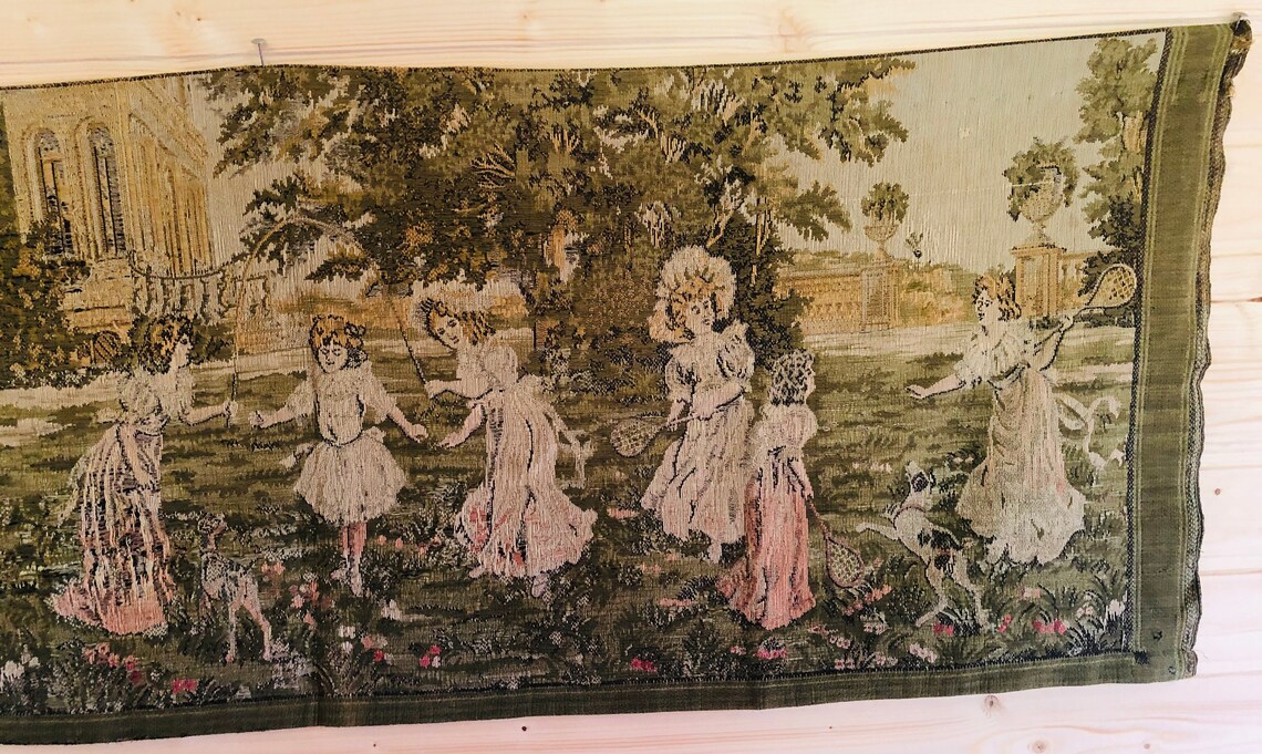 Vintage Gobelin Carpet Tapestry Carpet Vintage Wall Carpet - Etsy