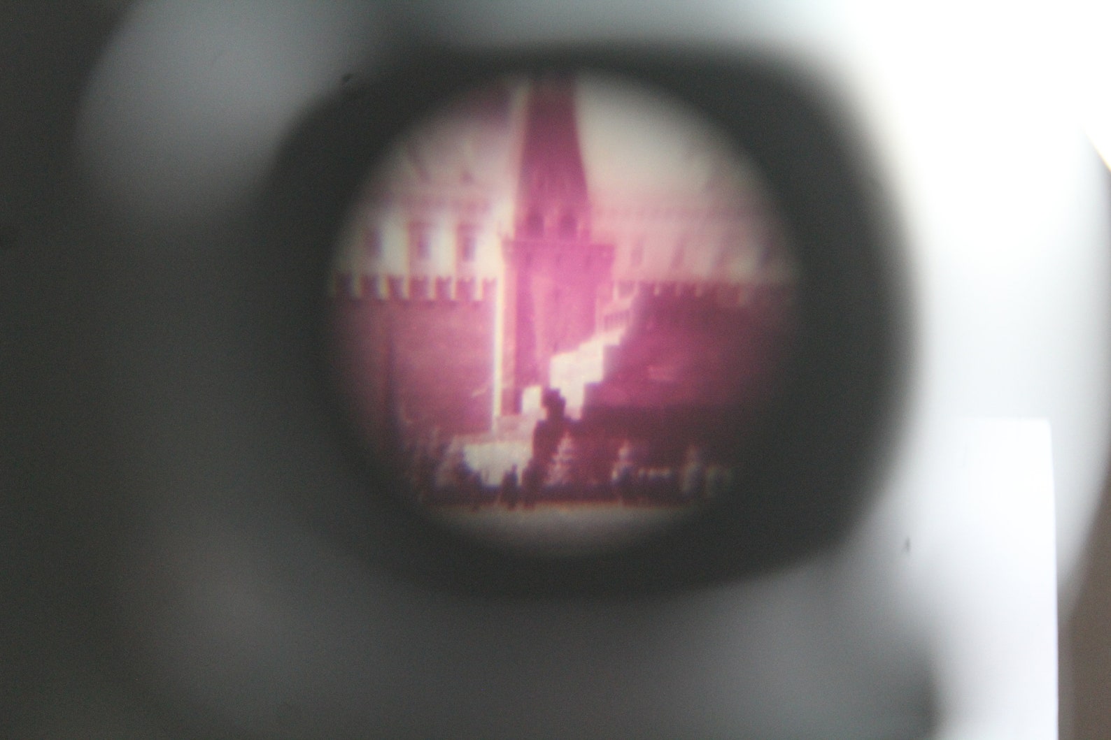 Soviet Stereoscope. Vintage Diascope. Vintage Stereoscope. Slide Viewer ...