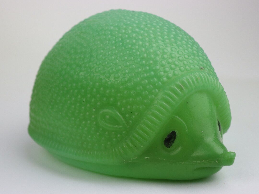 10 Cm Soviet Plastic Hedgehog Toy, Ussr Toy, Funny Toy Small Hedgehog ...