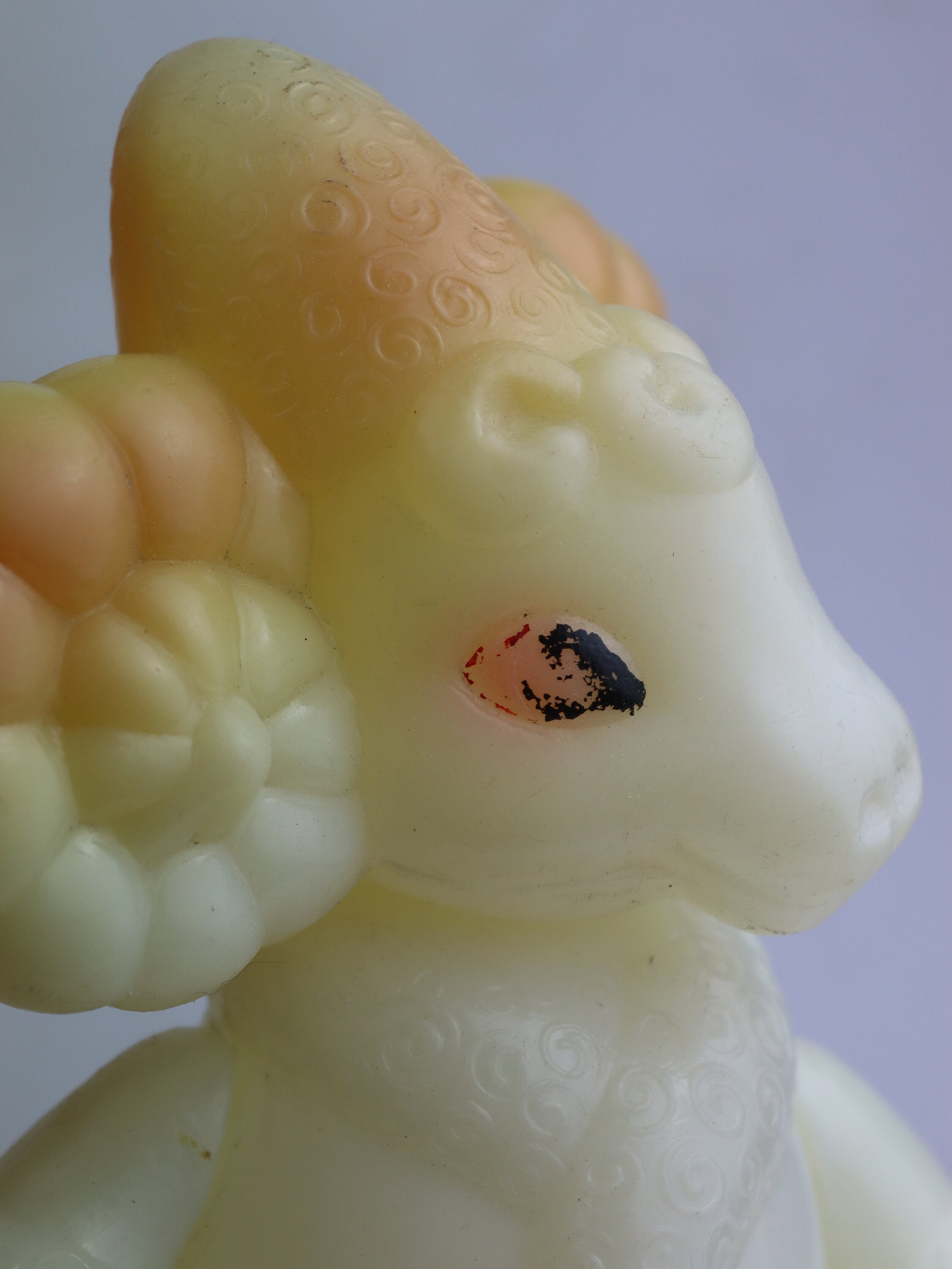21 Cm Rare Soviet Plastic Lamb, Soviet Toy, Vintage Toy, Russian Ram ...