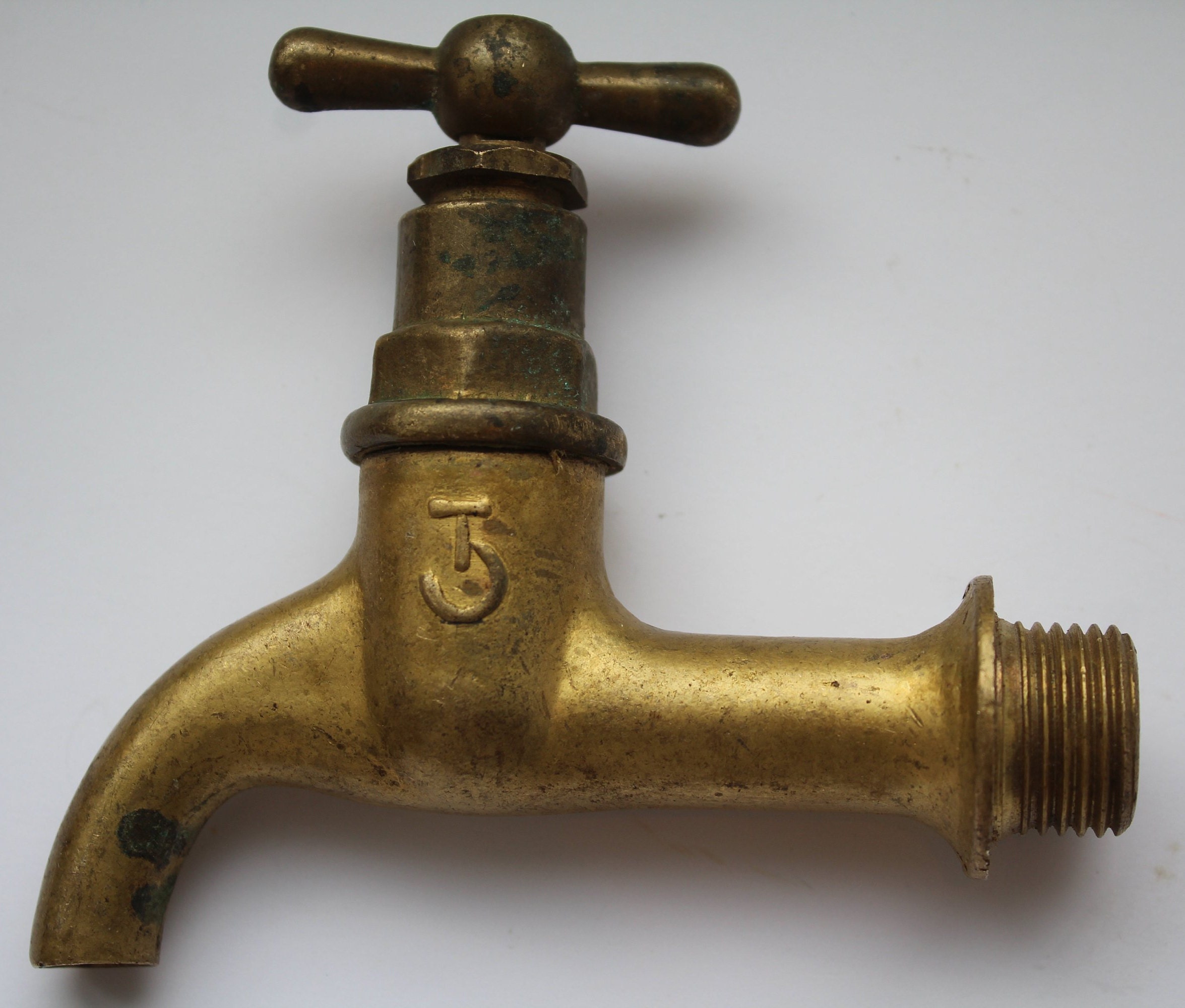 Soviet Brass Faucet Old Vintage Tap USSR Brass Soviet - Etsy