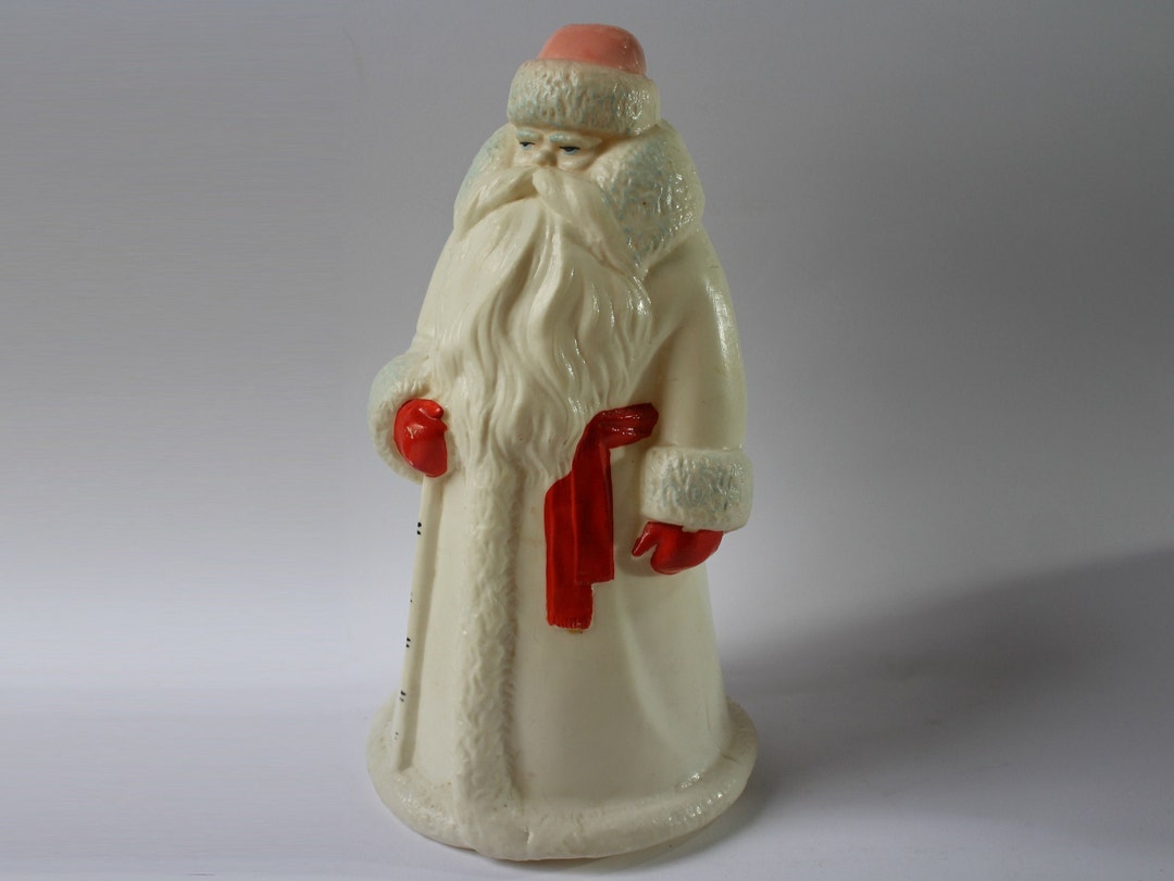 Soviet Plastic Ded Moroz ,ded Moroz, Rabbit, Soviet Vintage Santa Claus ...