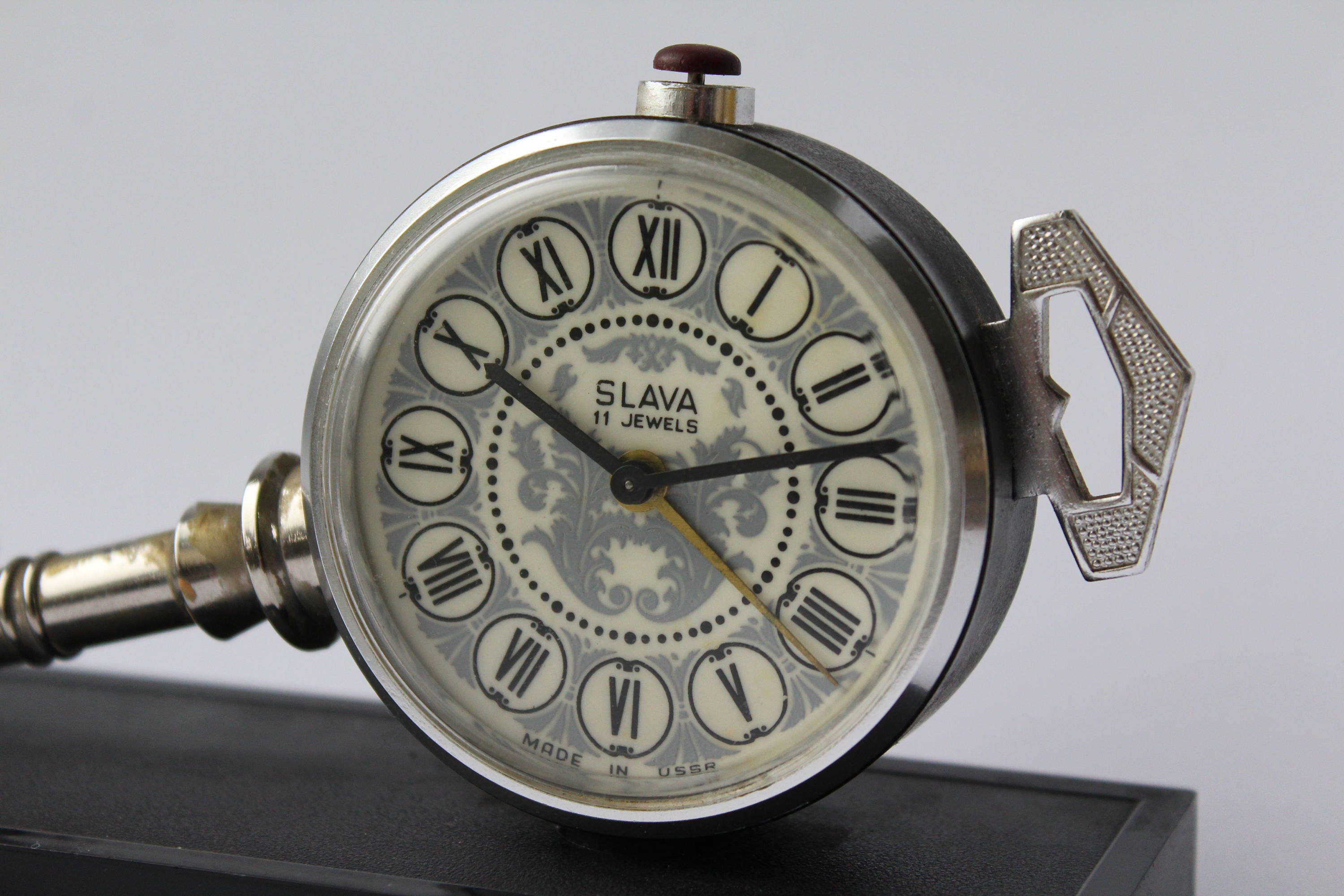 Working Soviet alarm clock Slava Moscow. Desk Clock USSR. | Etsy