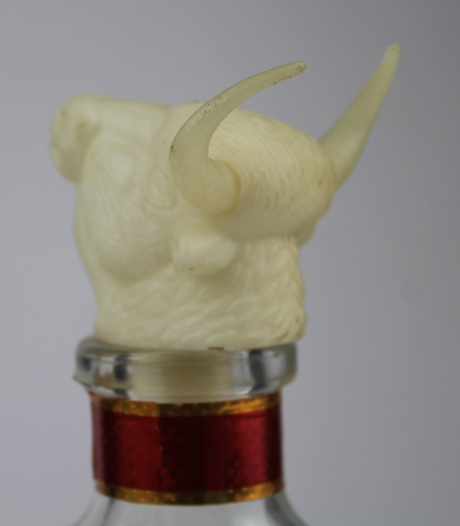 Soviet Bottle Stopper Cork Buffalo Bull Vintage Plastic | Etsy