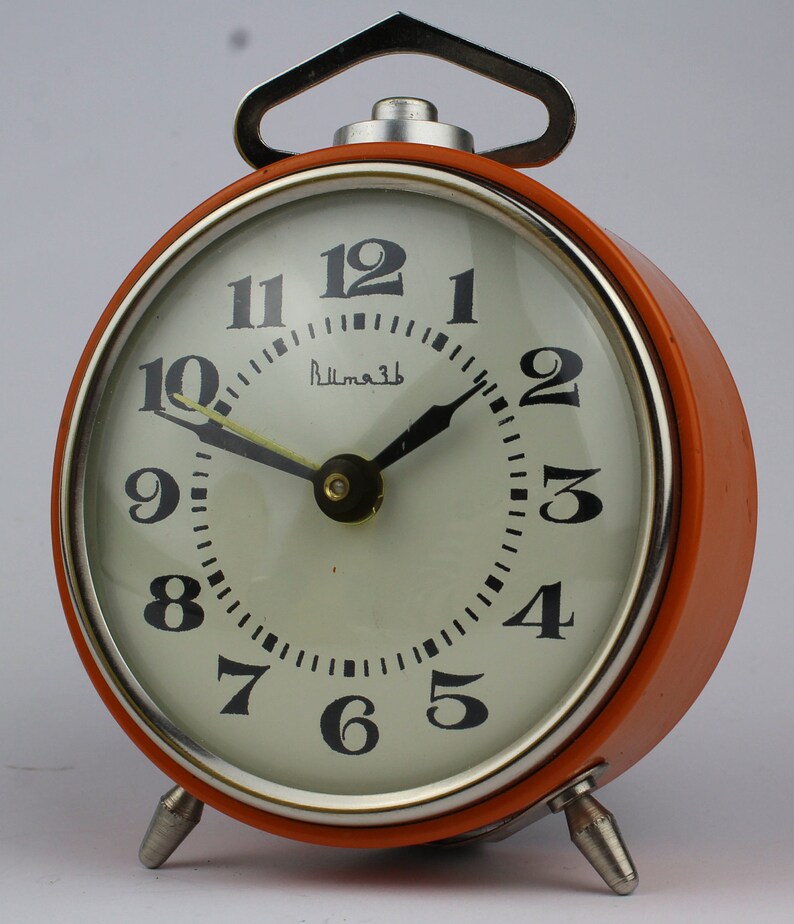 Soviet Alarm Clock Vityaz Vintage Alarm Clock USSR Vityaz | Etsy