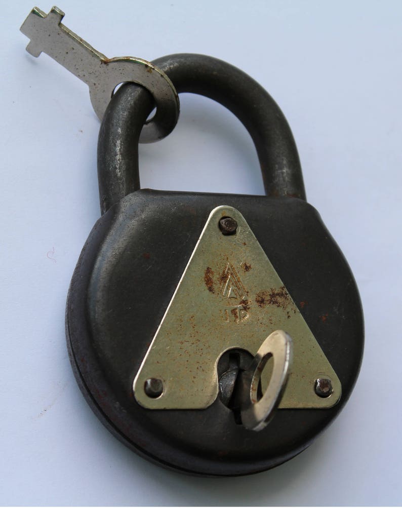 Vintage Soviet Padlock. Padlock With Key. USSR Working - Etsy