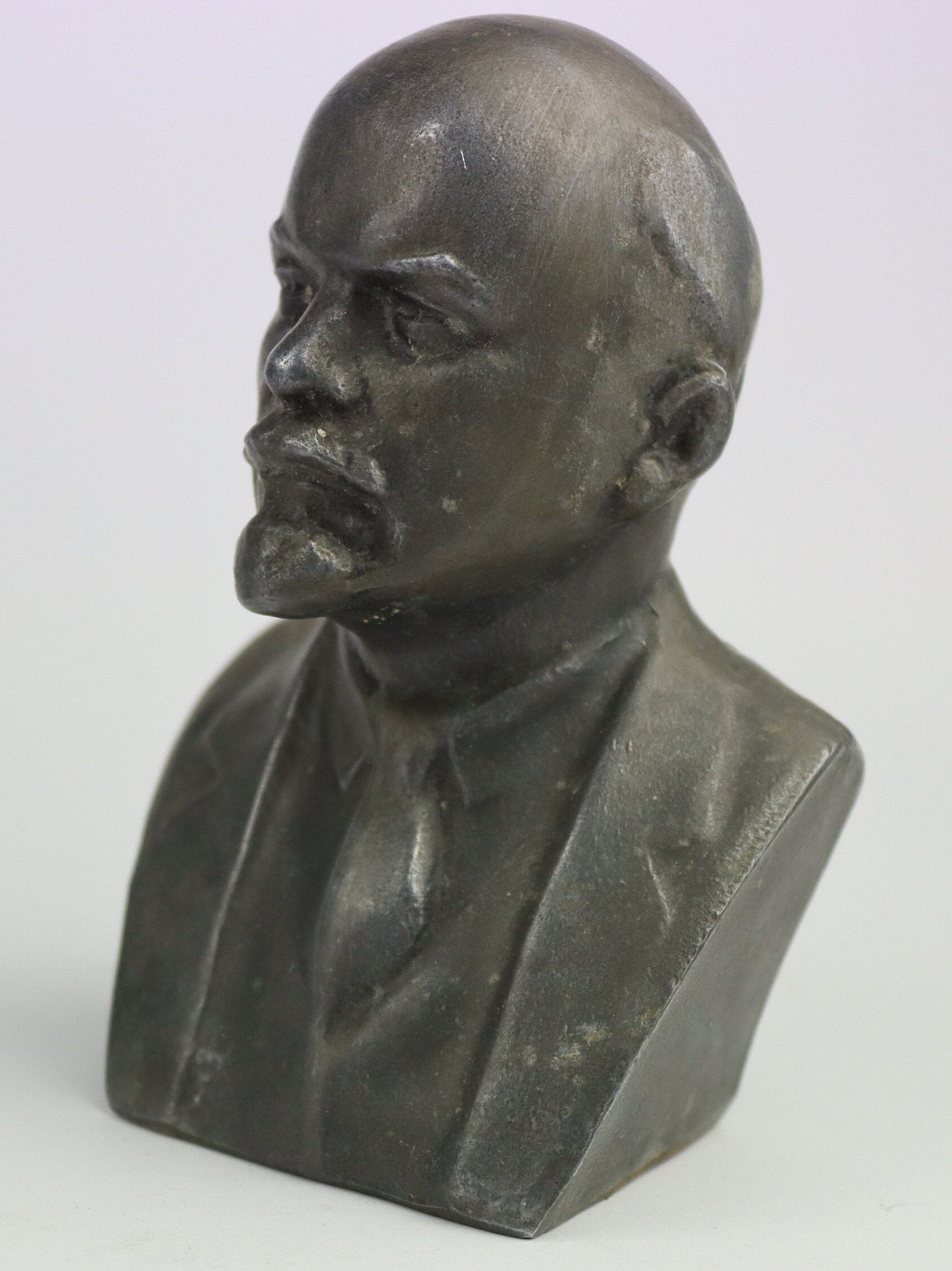 Bust of Lenin. Vintage Desk Souvenir. Memorabilia Soviet Era. | Etsy