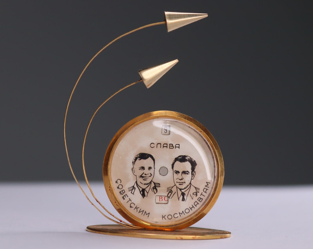 1963 Very Rare Soviet Perpetual Desk Calendar Slava. Cosmos. Gagairin ...