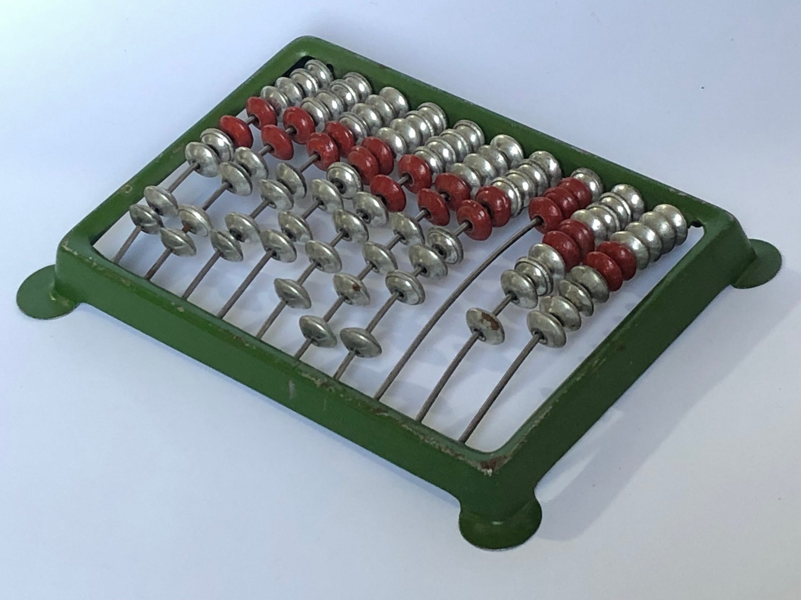 Small Metal Soviet Abacus, Abacus USSR, Vintage Abacus, Soviet Metal ...