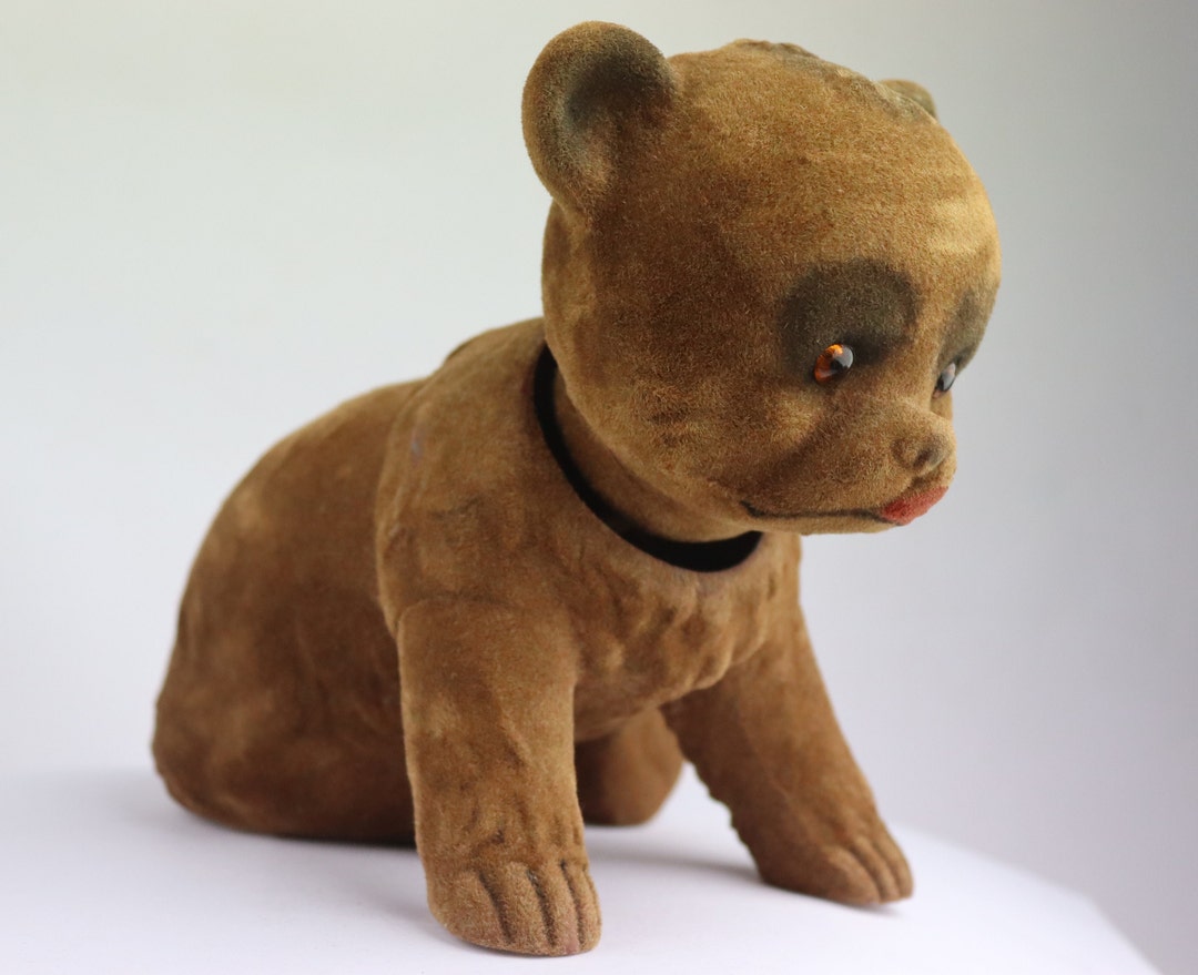 Rare Soviet Bobblehead Bear. Car Decor. Souvenir Moving Panda. Table ...